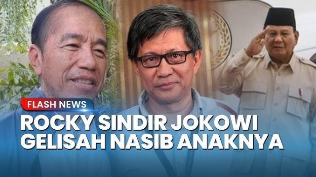 Jokowi 'Dikepung' Politik? Rocky Gerung Bongkar Alasan di Balik Manuver ...