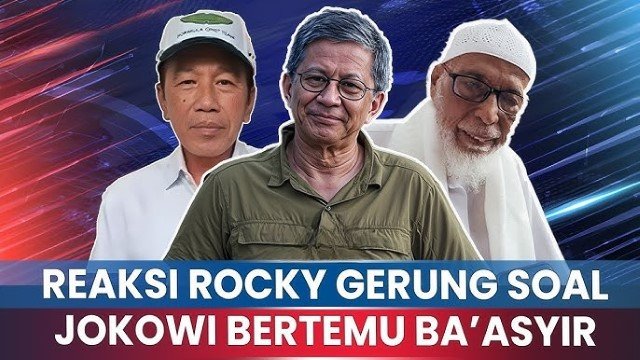 Rocky Gerung Spill ‘Agenda Tersembunyi’ di Balik Pertemuan Jokowi ...