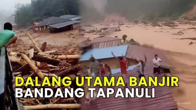 Kesimpulan Mengejutkan Tim Ahli IPB: Banjir Bandang di Tapanuli Bukan ...