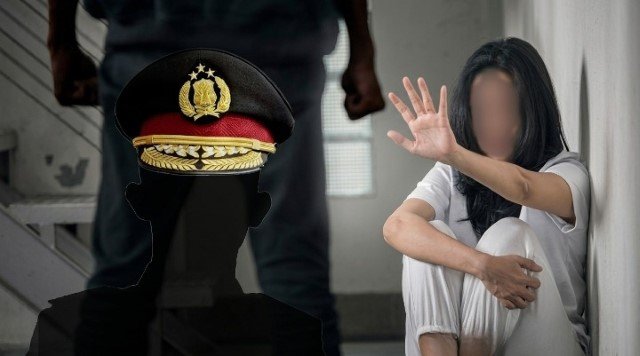 BIADAB! Viral Polisi Banting dan Seret Wanita Hamil, Suami yang Membela ...